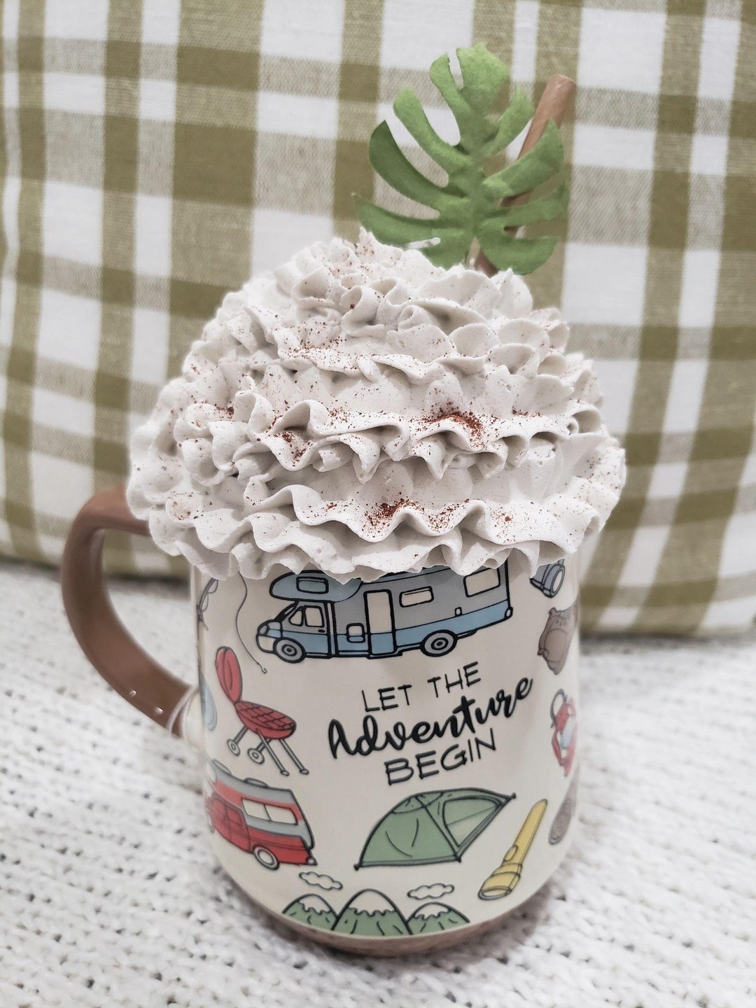 Pip Posh Designs Faux Sweet Décor Whipped Topper Let the Adventure ...