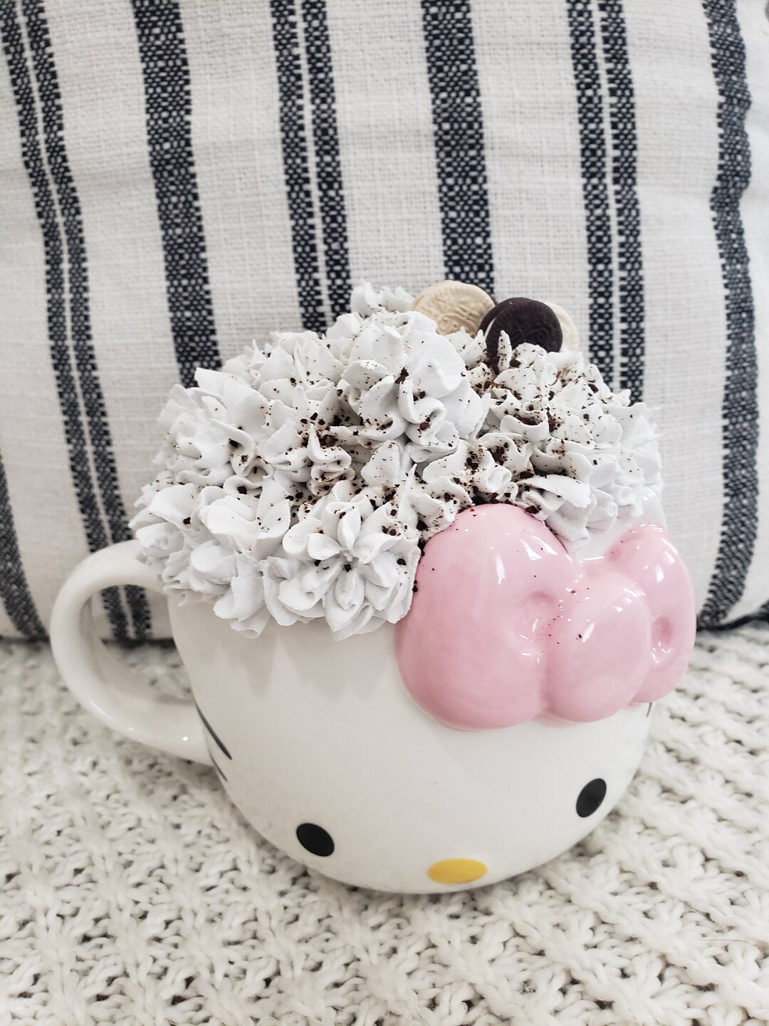 Hello Kitty Mug & Pip Posh Design Faux Sweet Décor Cookie - Etsy