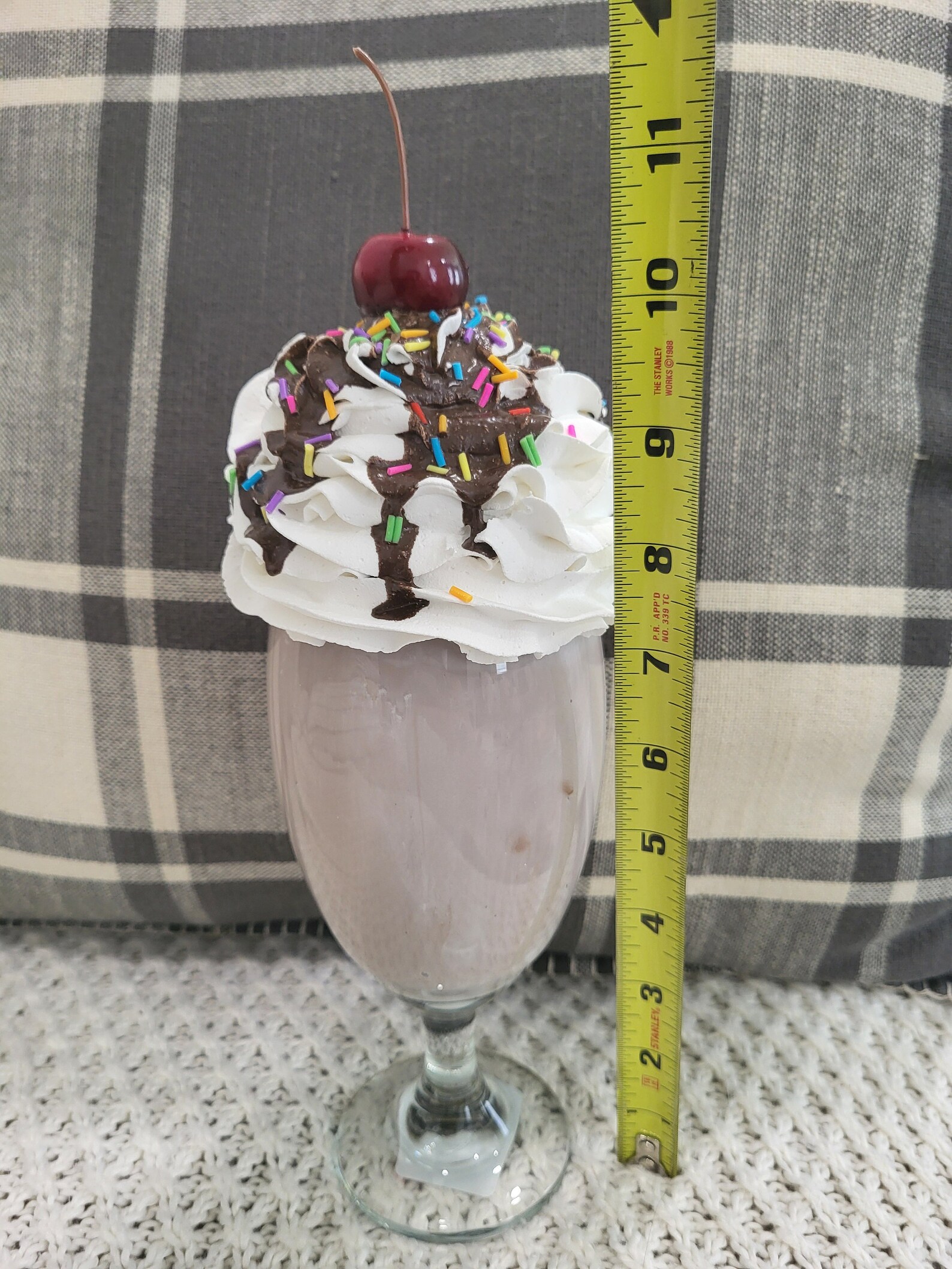 Pip Posh Design Faux Sweet Décor Whipped Cherry Chocolate Drizzle ...