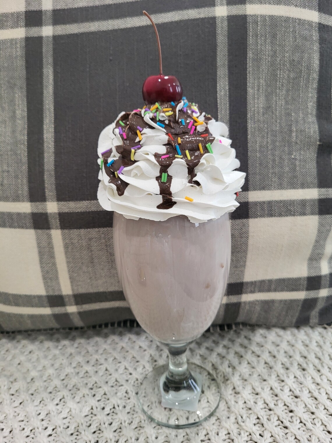 Pip Posh Design Faux Sweet Décor Whipped Cherry Chocolate Drizzle ...