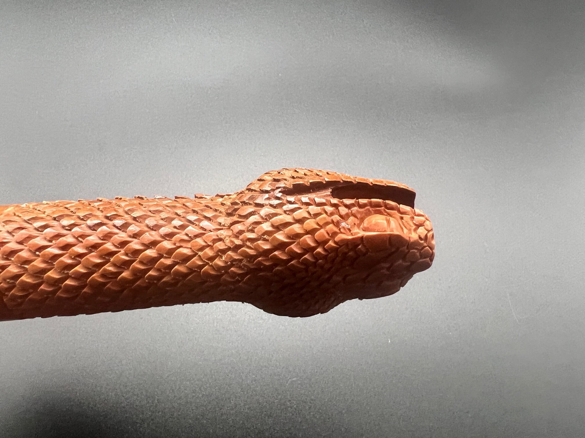 Carved Snake Knife Handle or Walking Stick Top - Etsy