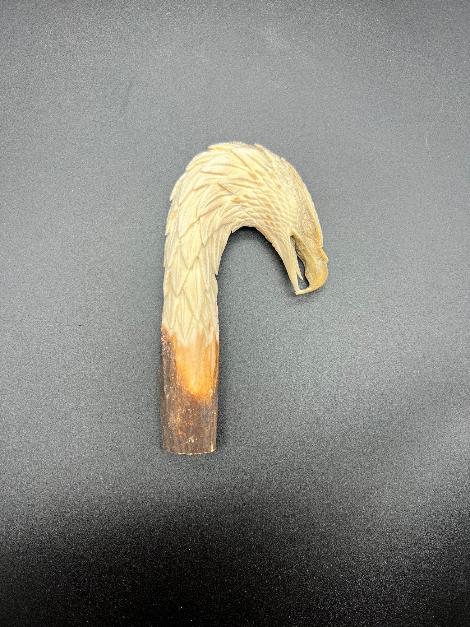 Beautifully Carved Moose Antler Eagle Cane or Walking Stick - Etsy