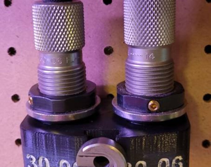 2 Reloading Die Holder With Shell Holder Slot - Etsy