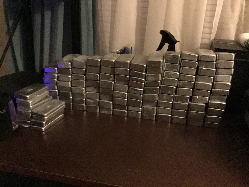 4 Lbs of Zinc Ingots - Etsy