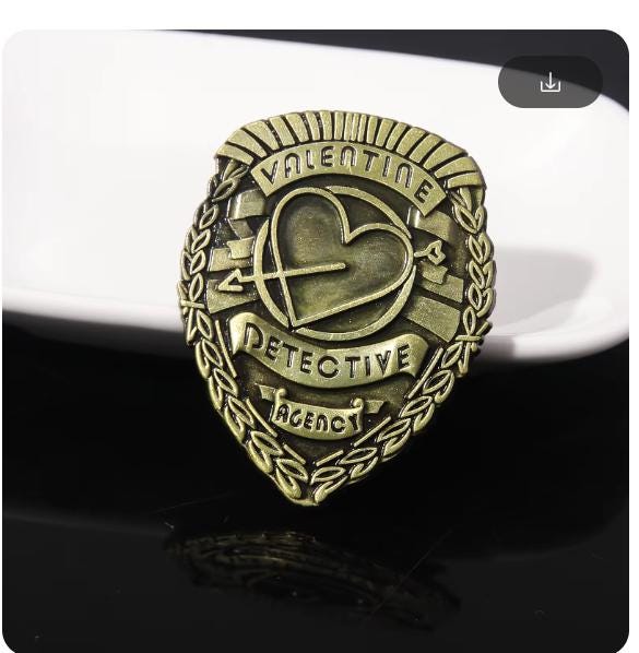 Fallout 4, Detective Badge, Nick Valentine, Cosplay - Etsy