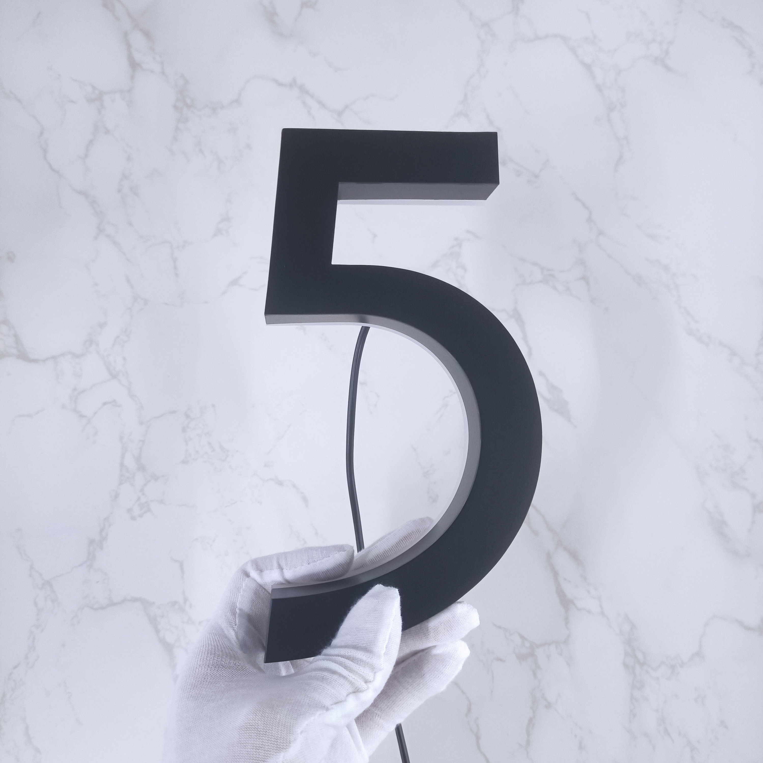 House Number Sign,moder Metal Backlight House Number Sign,outdoor ...