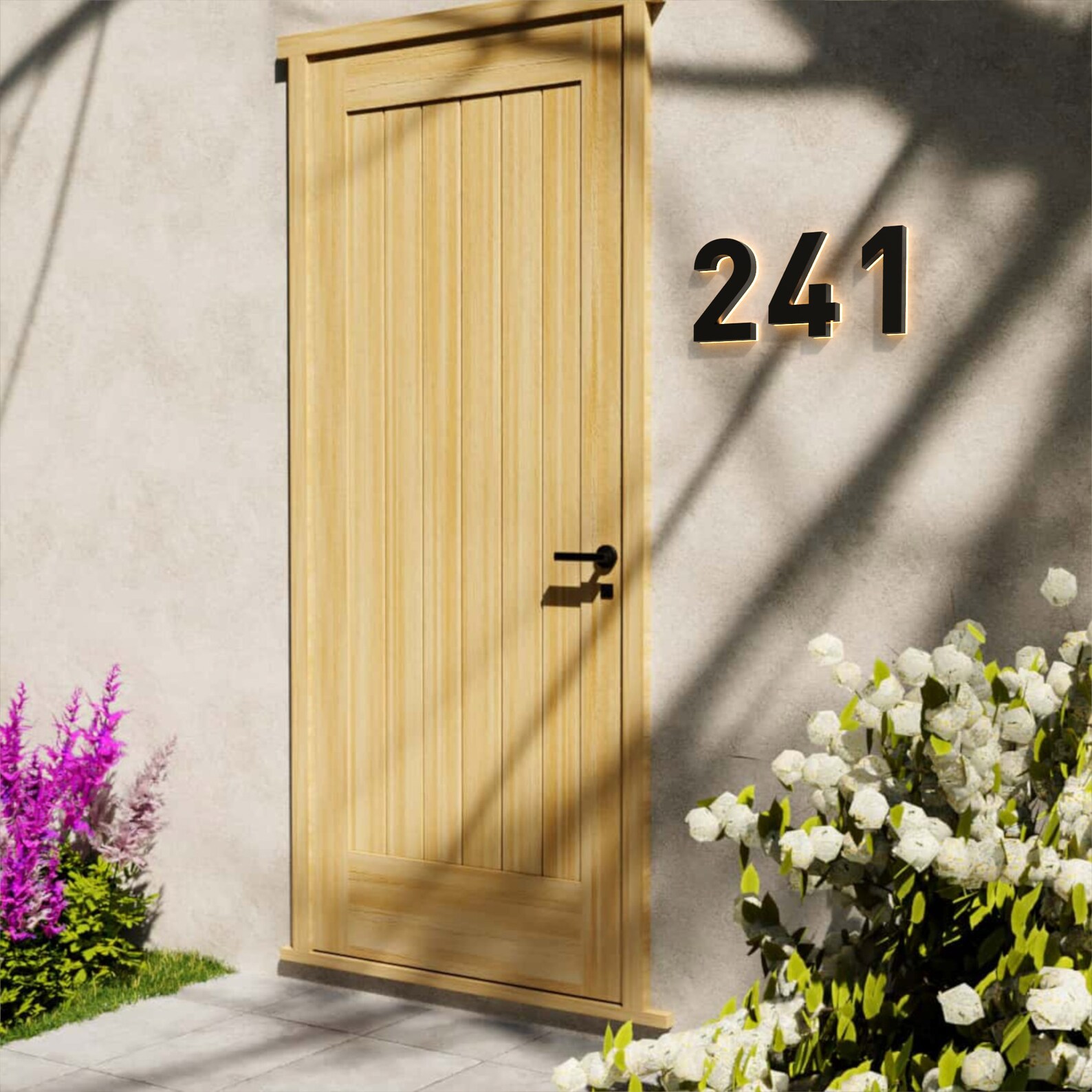Modern Metal House Number Hotel Room Numbers Sign Custom - Etsy Canada
