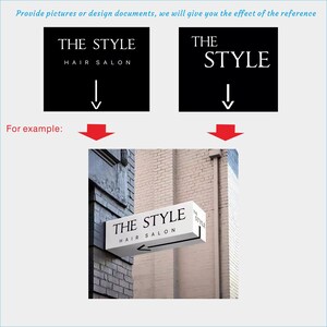 Rectangle Street Signage,led Light Box Signboard,shop Signage,business ...