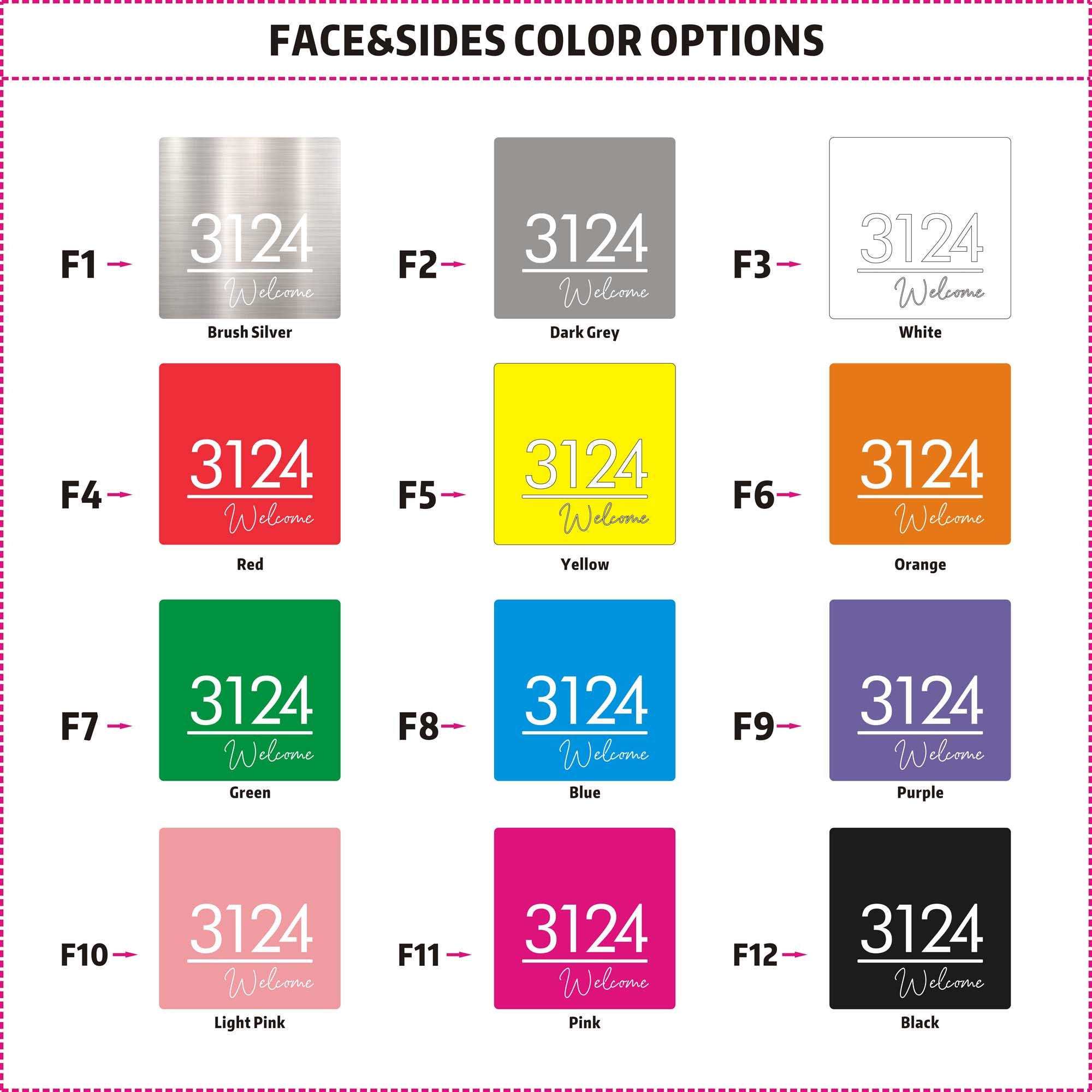 Custom Address Plaqueled House Number3d Numberilluminated | Etsy