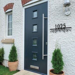 Custom House Number Sign,metal House Number Sign,personalized House ...