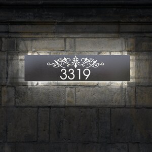 House Number Sign,metal Address Sign,address Plaque,home Number Sign ...