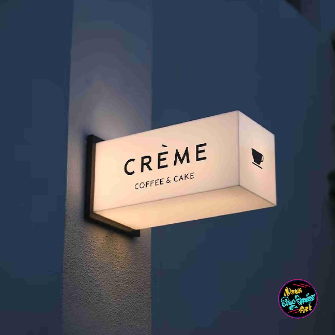 Custom Acrylic Light Box,business Wall Decor Light Box,outdoor LED Sign ...