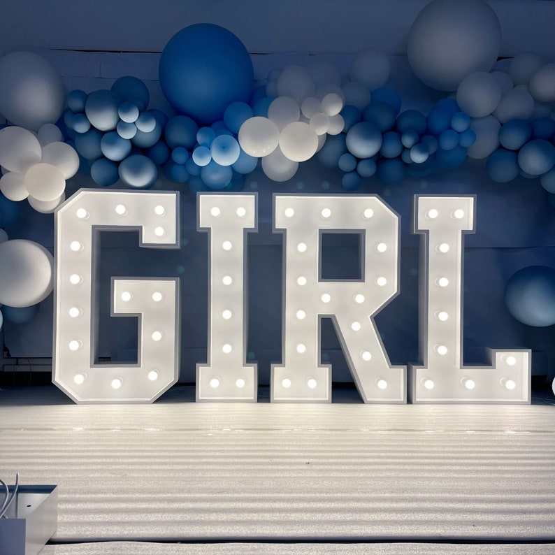LOVE Big Marquee Letter Lightslight up Letter Custom wedding - Etsy