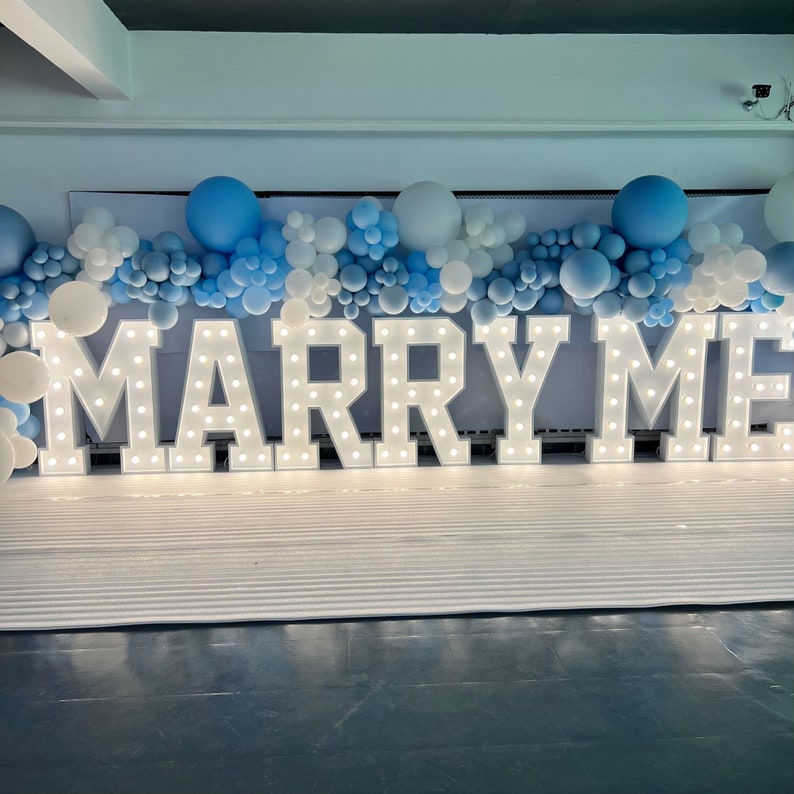 3FT/4FT Marquee Letter Lightsbig Light up Letter0-9 Giant - Etsy