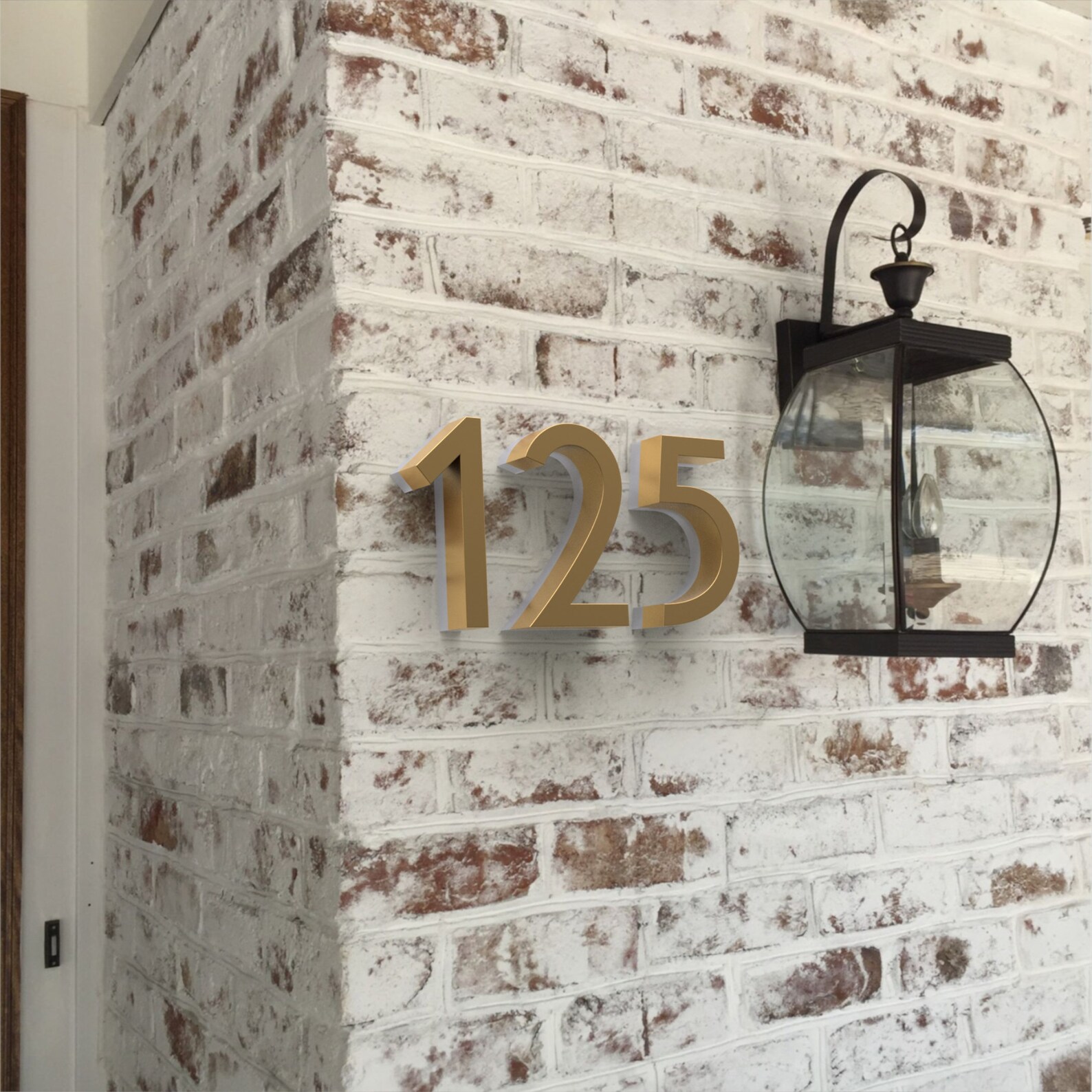 Modern Metal House Number Hotel Room Numbers Sign Custom - Etsy Canada
