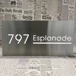 Home Address Numbers Outdoor Logo Sign Light 3D Lighting - Etsy