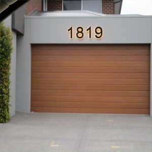 Modern Metal House Number Hotel Room Numbers Sign Custom - Etsy