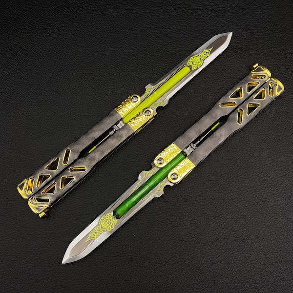 Octane Butterfly Knife - Etsy