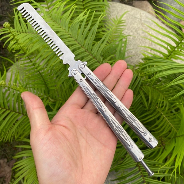 Yoru Butterfly Knife Comb - Etsy