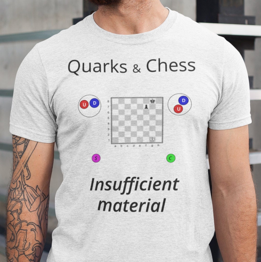 Modern Chess Quarks Tee for Board Game Lovers - Etsy