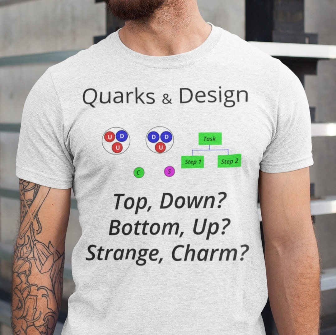 Quarks & Design Tee Shirt - Etsy