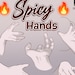 Spicy Hands Brush Pack for Procreate & Stamps for Procreate, Stamps for ...