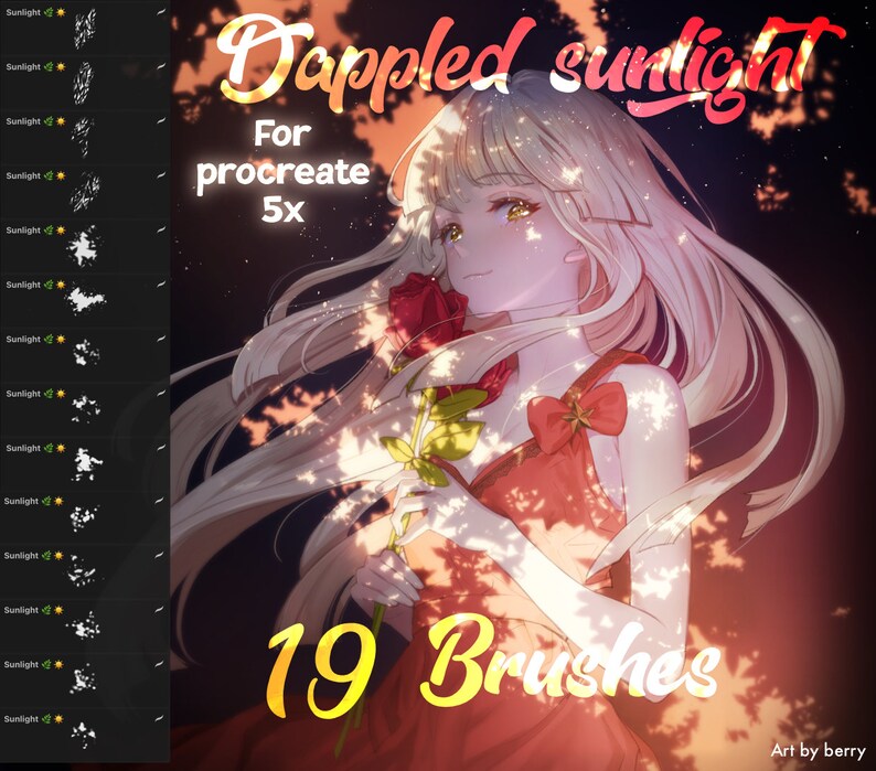 Dappled Sunlights for Procreate - Etsy