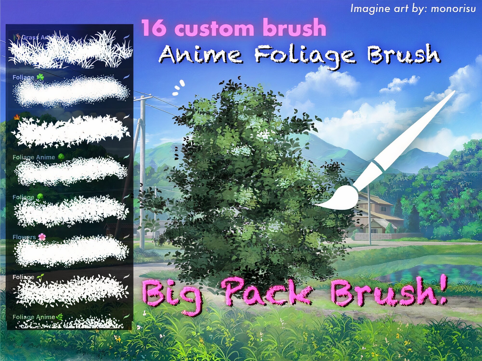 Super Anime Brush Pack for Procreate - Etsy