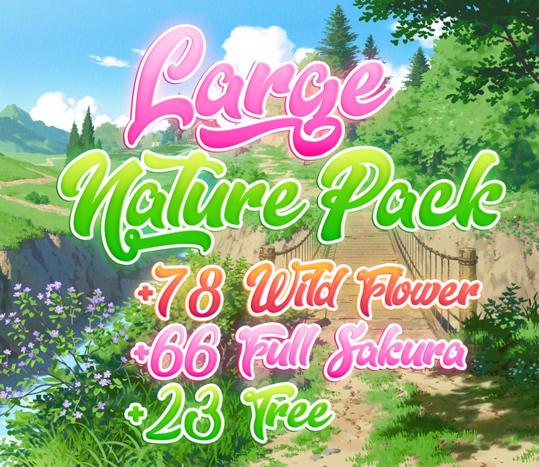 A Large Nature Pack for Procreate - Etsy