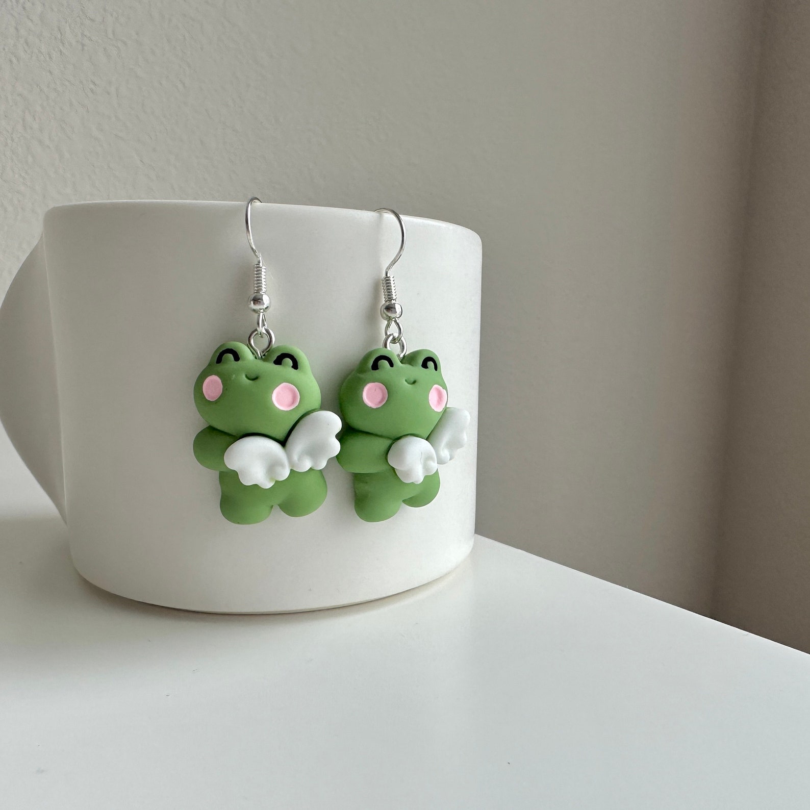 Cute Resin Frog Earrings, Frog Jewelry, Frog Gift - Etsy