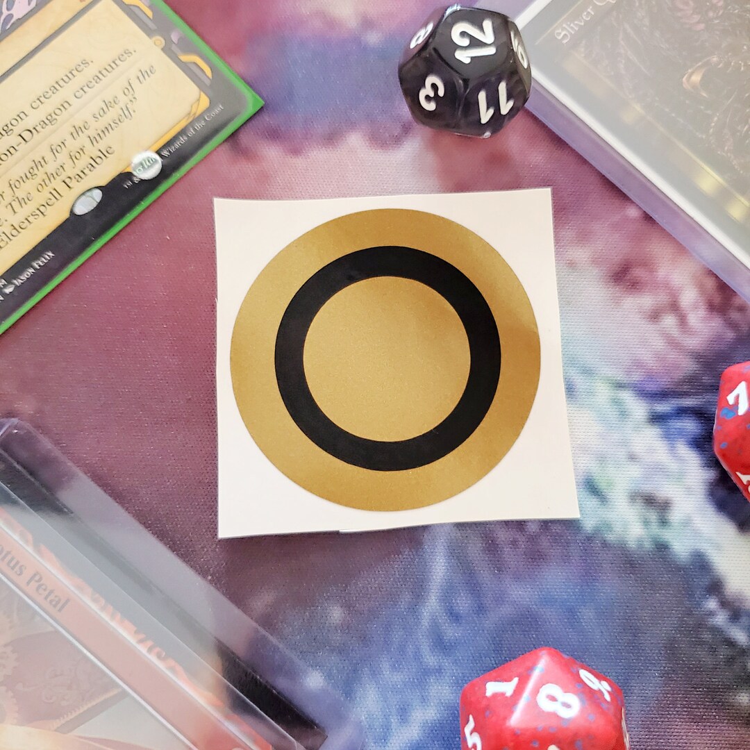 Multi MTG Mana Sticker - Etsy