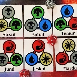 Esper MTG Tri-color Decal - Etsy