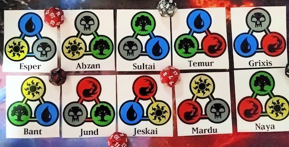 Magic The Gathering Color Symbols