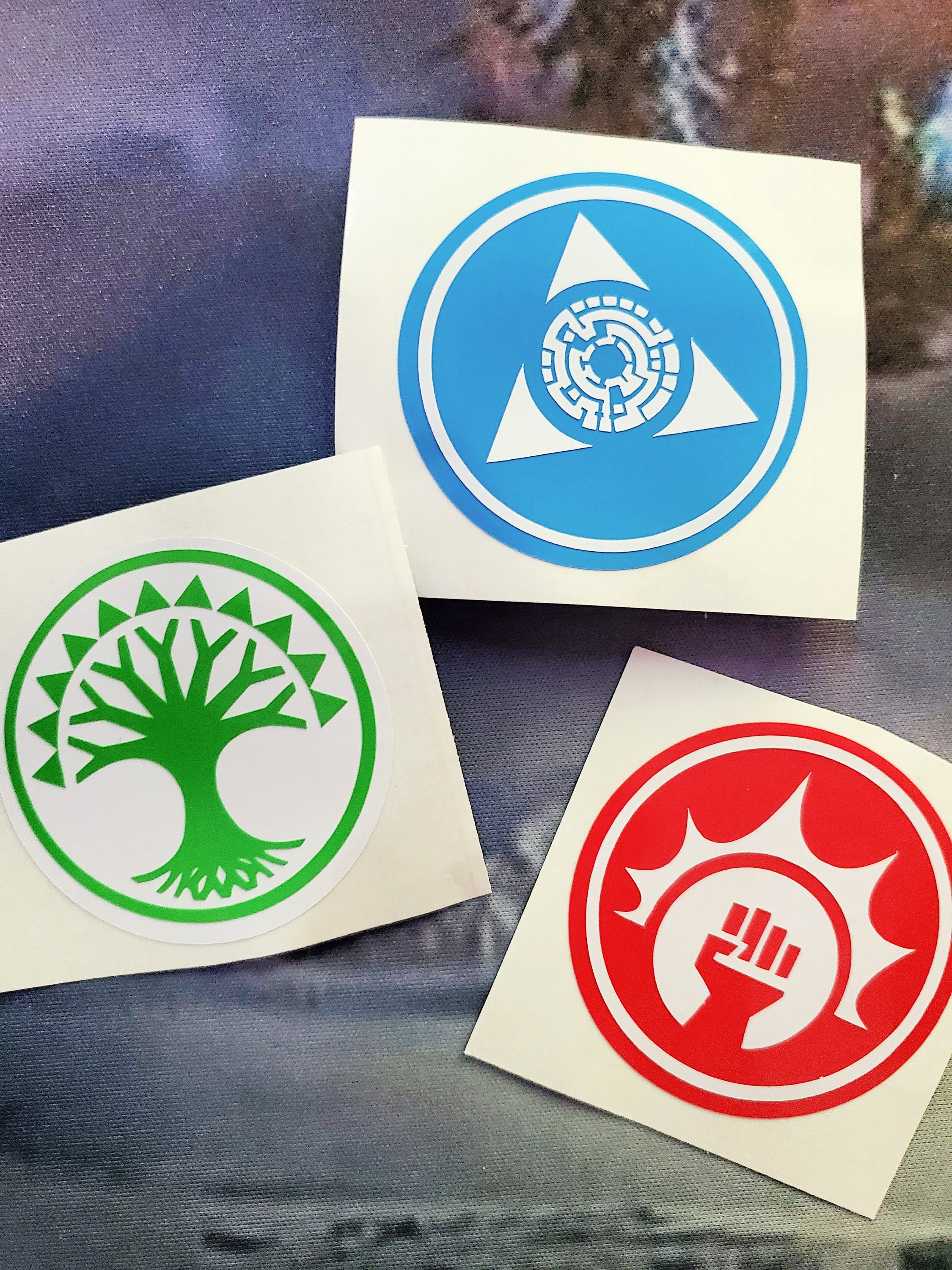 Mana & Guild Symbols MTG Decal/stickers Collection - Etsy