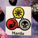 Tri-color MTG Decals - Etsy Canada