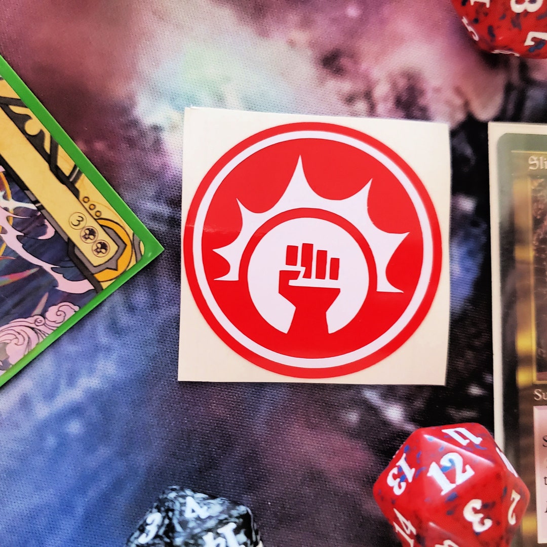 Boros MTG Guild Symbol Sticker - Etsy