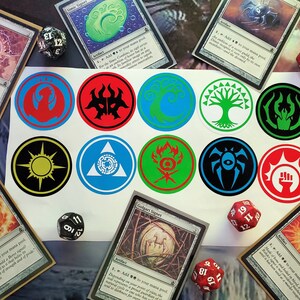 Mana & Guild Symbols MTG Decal/stickers Collection - Etsy