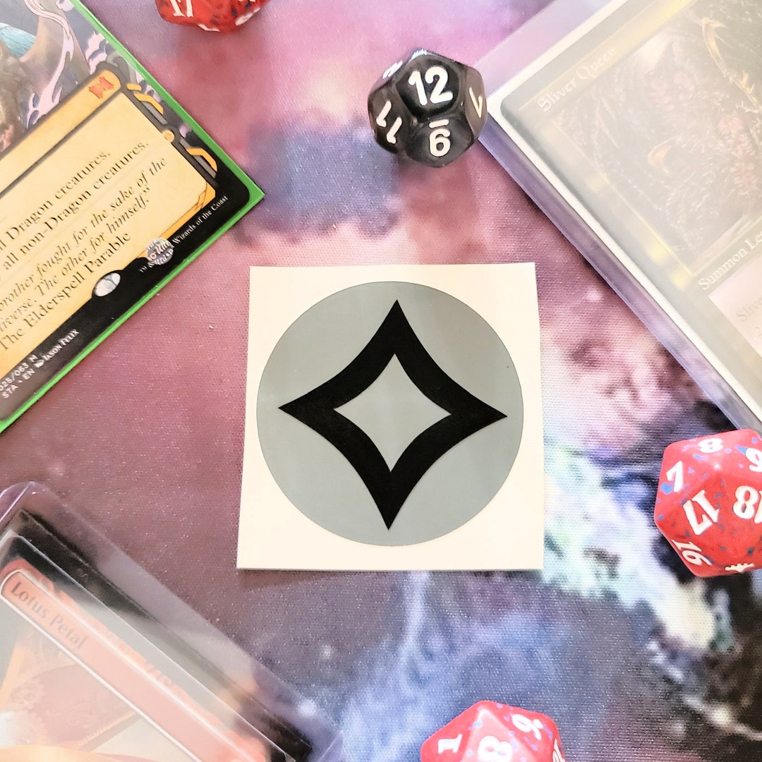 Colorless MTG Mana Sticker - Etsy