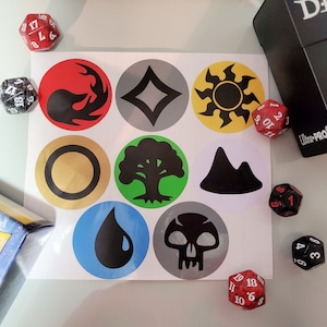 Mana & Guild Symbols MTG Decal/stickers Collection - Etsy