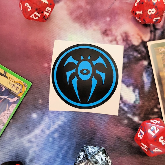 Dimir MTG Guild Symbol Sticker - Etsy