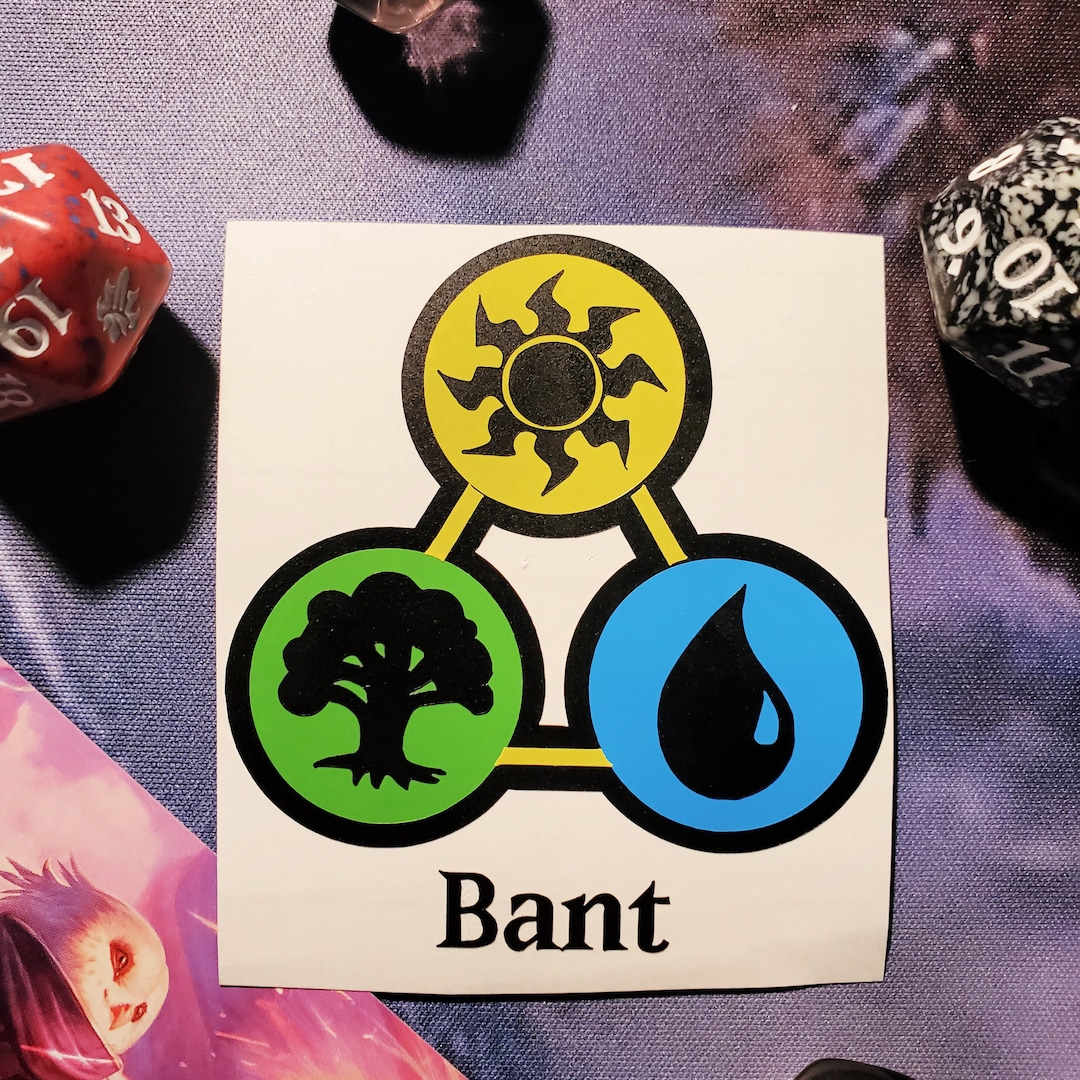 Bant MTG Tri-color Decal - Etsy