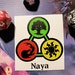 Tri-color MTG Decals - Etsy Canada