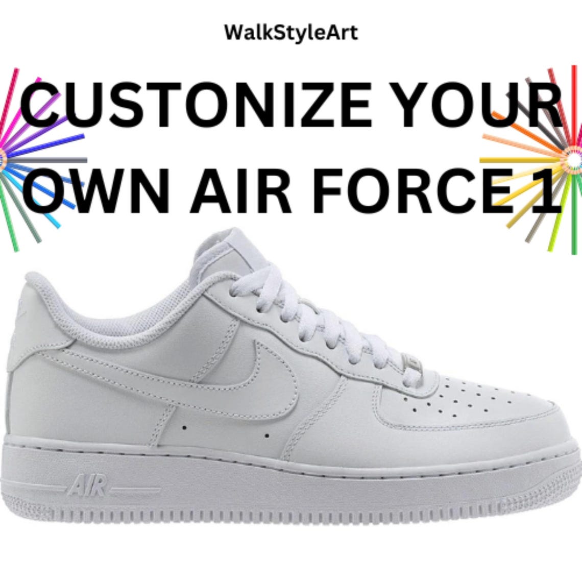 Custom Hand-painted Sneakers • Design Your Own Art Shoes - Etsy