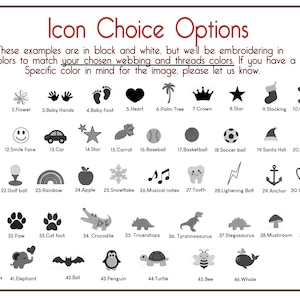 Personalized Kid's Name Tag, Coloful Webbing Bag Name Tag, Bag ...