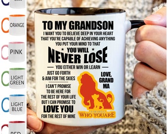 Grandson Mug | Etsy