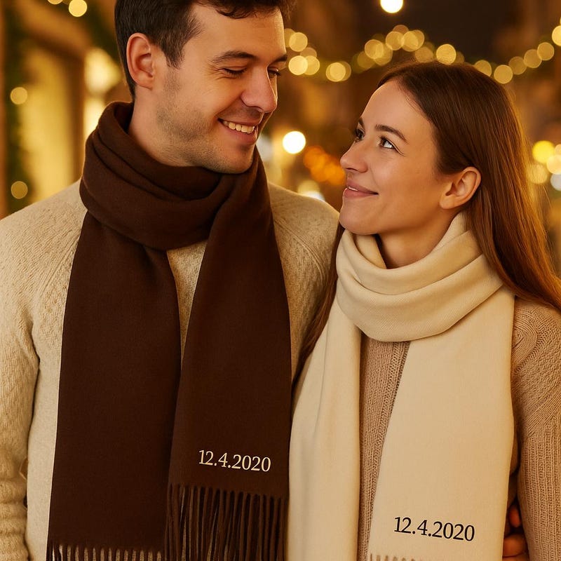 Personalized Scarf - Etsy