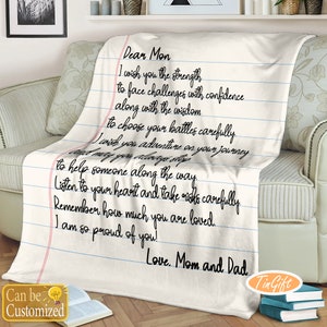 Buy Letter Blanket | Love Letter Blanket | Personalized Blanket for ...