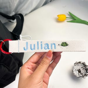 Personalized Kid's Name Tag, Coloful Webbing Bag Name Tag, Bag ...