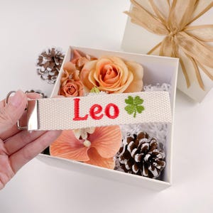 Personalized Kid's Name Tag, Coloful Webbing Bag Name Tag, Bag ...