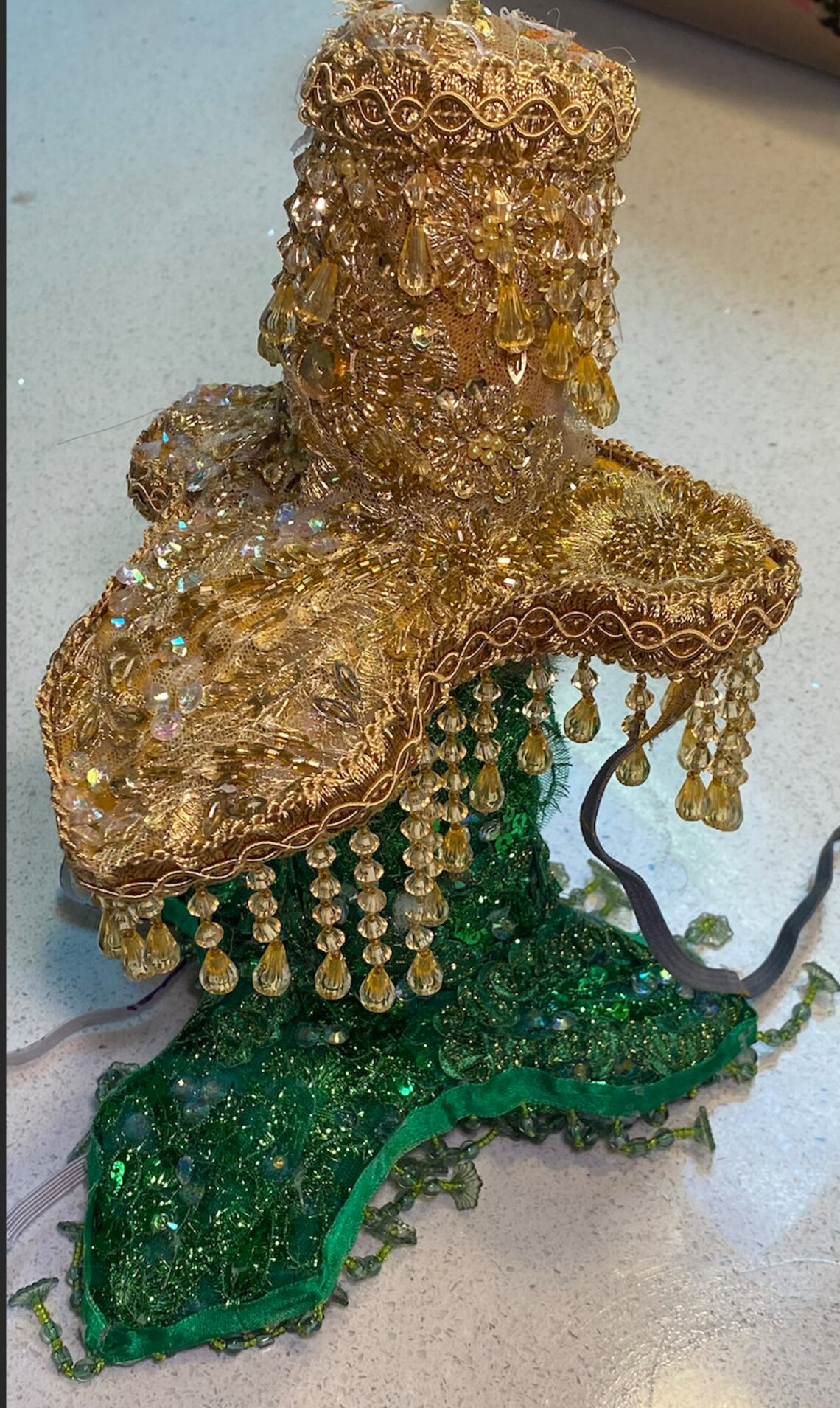 Showgirl Burlesque Costume Vegas Feather Headpiece - Etsy